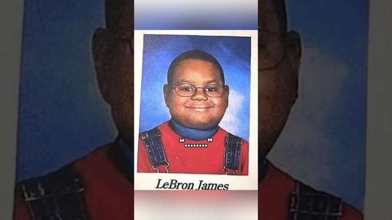 LeBron James Yearbook Photo: A Glimpse into the Early Life of